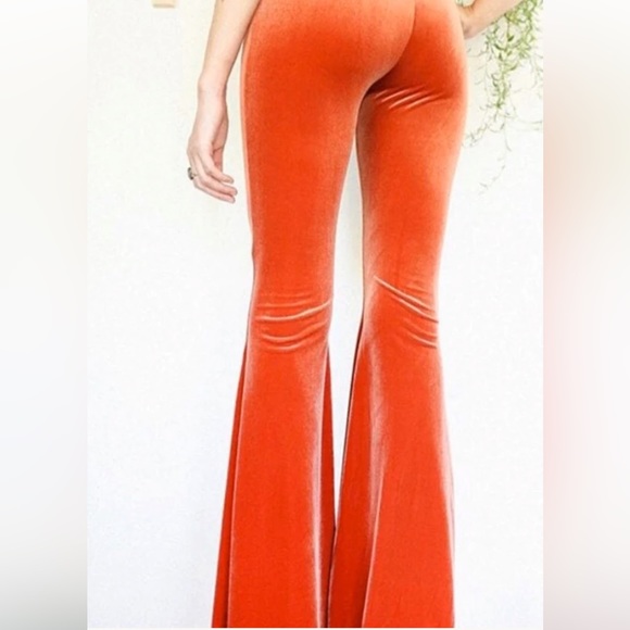 homecooked karma | Pants & Jumpsuits | Homecooked Karma Rust New Velvet ...